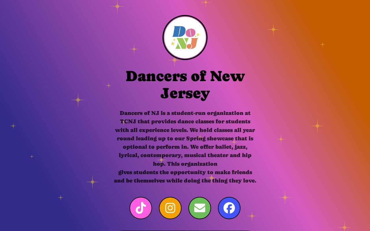 Dancers of New Jersey